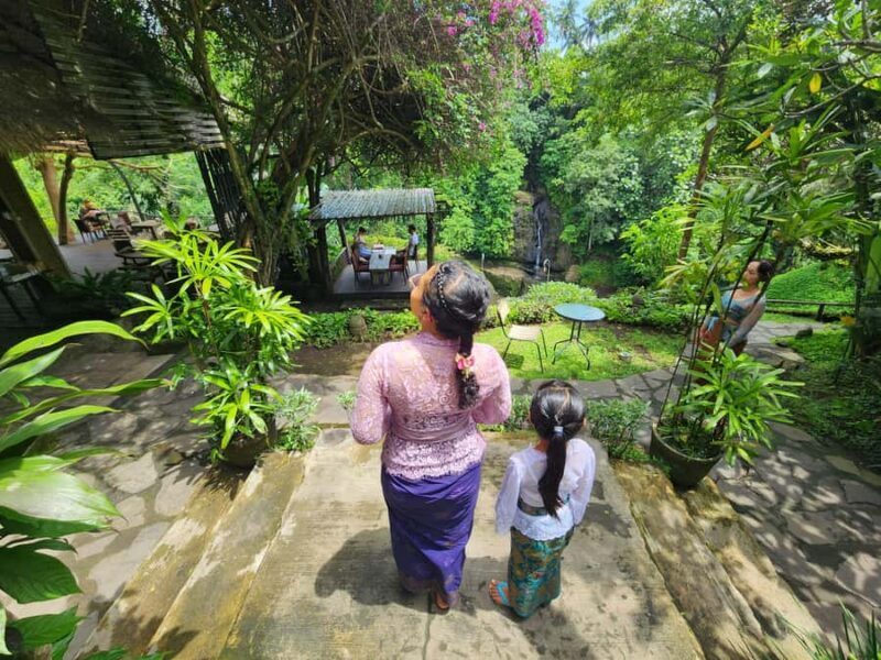 Ubud: Hidden Waterfalls, Rice terrace & Cliffside Dining - Discovering the Hidden Waterfalls