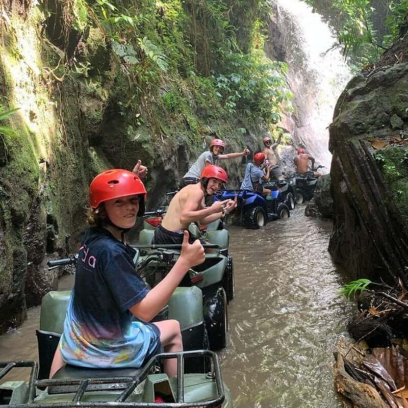 Ubud: Jungle, Waterfall, and Tunnel ATV Tour & Lunch Options - Food and Additional Options