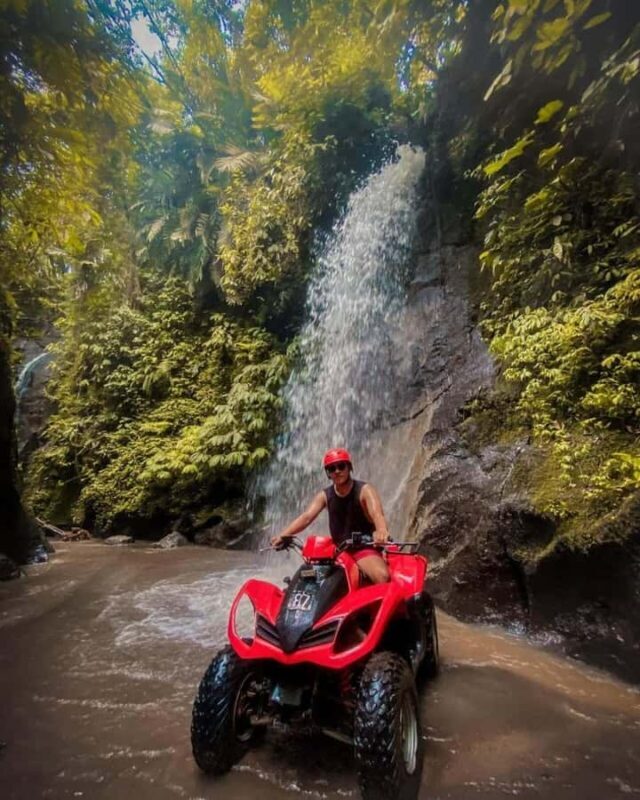 Ubud: Kuber single ATV Quad Adventure with Waterfall Track - Key Points