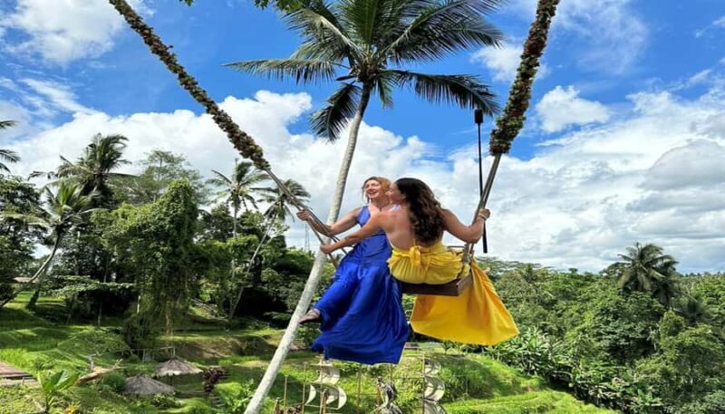 Ubud Monkey Forest, Rice Terrace, and Swing Private Tour - Key Points