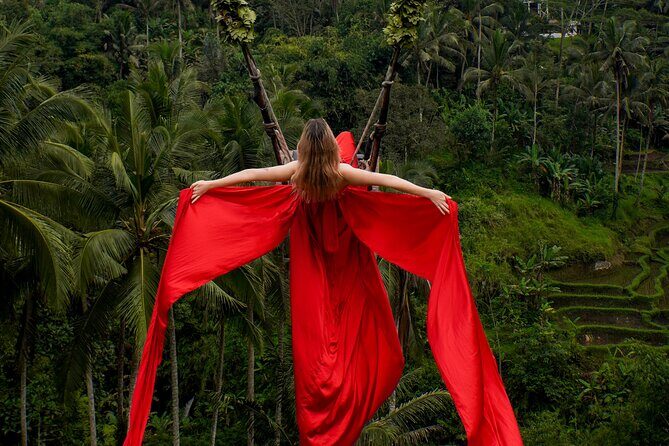 Ubud Monkey Forest, Scenic Rice Terrace with Swing and Waterfall - Starting with the Sacred Monkey Forest Sanctuary