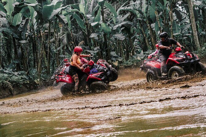 Ubud or Gorila Face Cave ATV quad Bike with infinity pool - A Closer Look at the ATV Adventure in Ubud