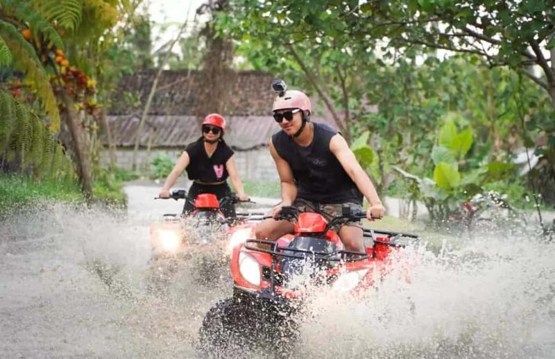 Ubud Quad Bike Tour with Waterfall, Long Tunnel, and Lunch - Key Points