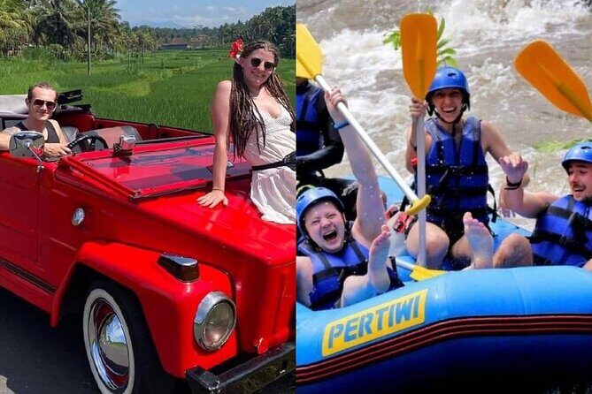 Ubud Rafting + Ubud Tour with Classic Car - Key Points