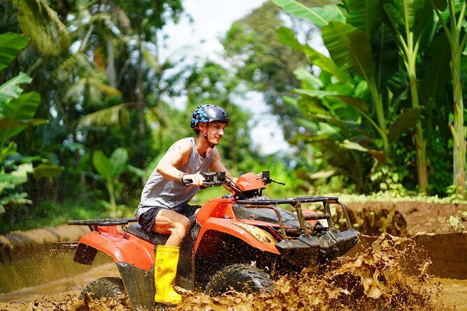 Ubud River Rafting and ATV Gorilla Cave with Cretya Sunset Pool - Key Points