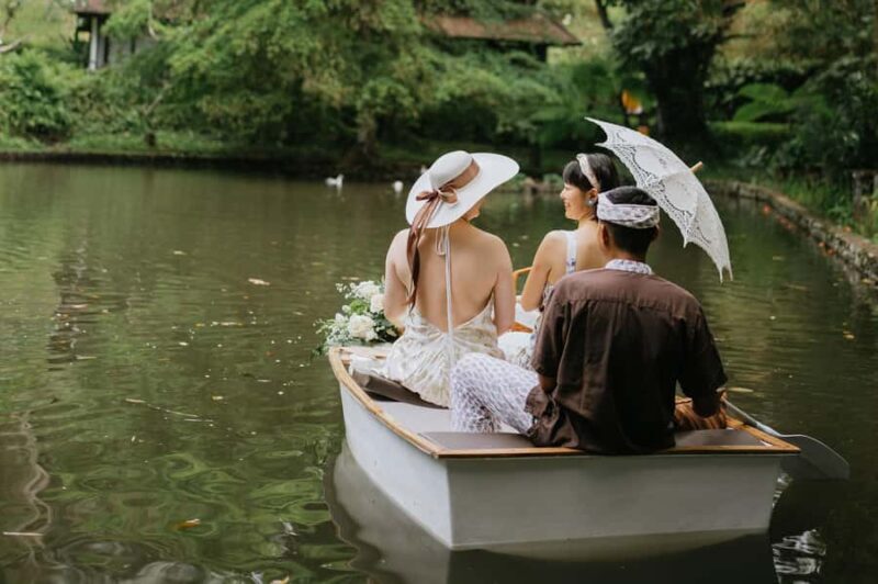 Ubud: Romantic Picnic on a Wooden Boat with Sparkling Wine - Key Points