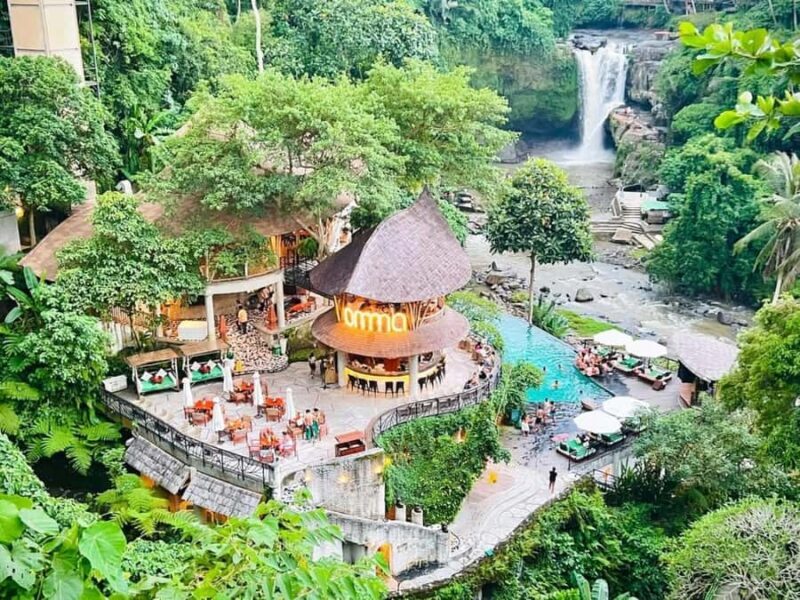 Ubud: Temple, Jungle Swing, Spa, and Day Club Tour - Key Points