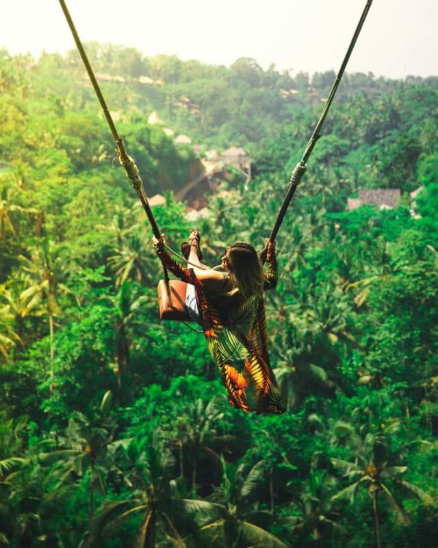 Ubud Tour Include Ticket Monkey Forest Rice Terrace and more - Experience the Bali Swing