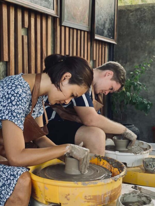 Ubud: Wheel throwing and hand build full experience pottery - What’s Included and What Not
