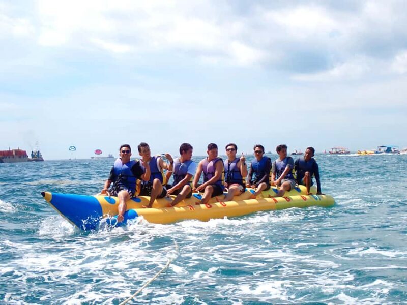 Ubud Zipline & Watersport (Jetski, Parasailing, BananaBoat) - The Inland Escape: Ziplining over Rice Terraces