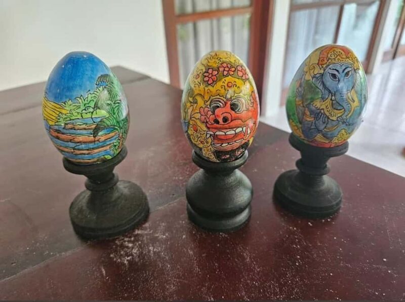 Ubud:Balinese Egg Painting, Canvas, and Canang Sari Offering - Practical Details and Considerations