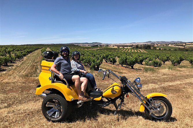 Ultimate Barossa Adventure Day Tour For 2 - Combined Mustang Convertible-Trike - Starting Point and Logistics