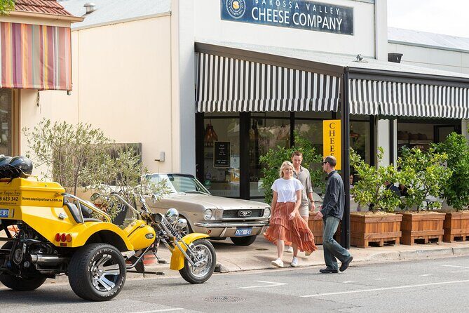 Ultimate Barossa Adventure Day Tour For 2 - Combined Mustang Convertible-Trike - Lunch and Relaxation