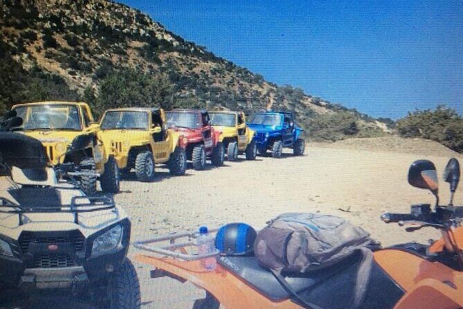 Ultimate Buggy Jeep Off Road Tour Akamas & Blue Lagoon Cruise! - Key Points