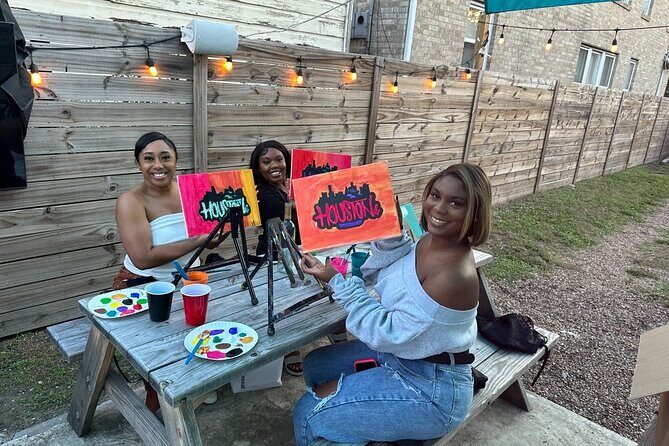 Ultimate H-Town Experience with Party Truck Ride + Paint & Sip - FAQs