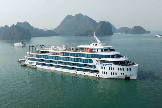 Ultimate Luxury Halong Bay Day Trip from Hanoi with Pool & Buffet - Key Points