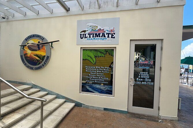 Ultimate SeaXscape Pigs/Turtles/Snorkel/Lunch/Drinks/PU/DO - Itinerary Breakdown