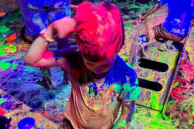 Ultimate UV Paint Party in Maleny for Ages 18 months and above - Group Size, Pricing, and Practicalities