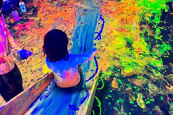 Ultimate UV Paint Party in Maleny for Ages 18 months and above - The Value of a Glow-In-The-Dark Art Adventure