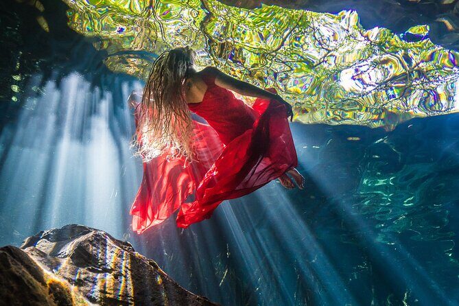 Underwater Photo Shoot Experience in Cenote - Key Points