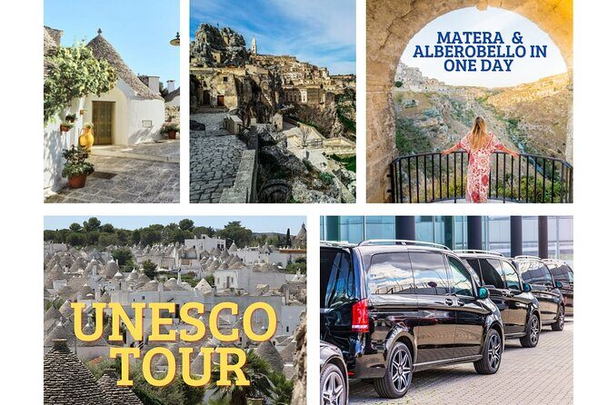 UNESCO Tour from Polignano: Guided Tour to Alberobello and Matera - What You’ll Experience: An In-depth Breakdown