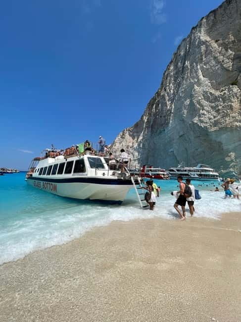 Unique Cruise to Shipwreck beach and local blue caves - An Authentic and Practical Exploration of Zakynthos