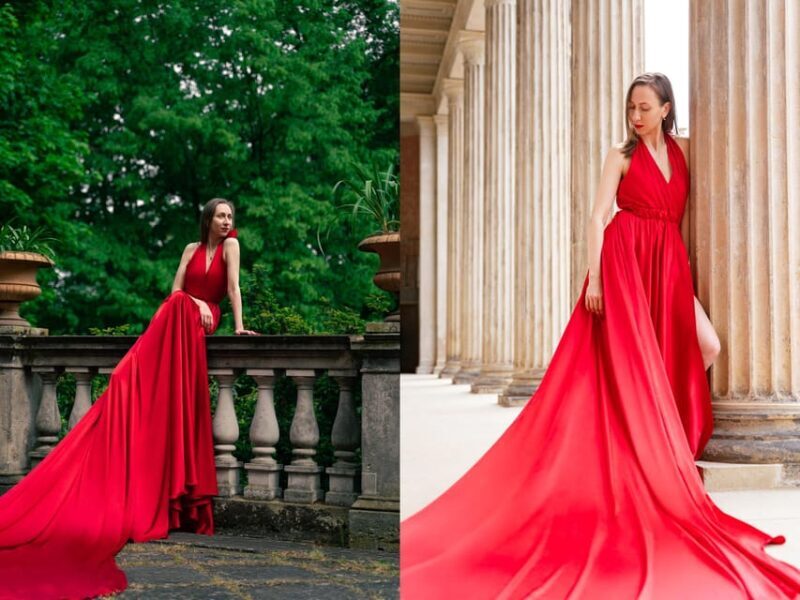 Unique flying dress photo shooting in Berlin - Who Will Love This Experience?
