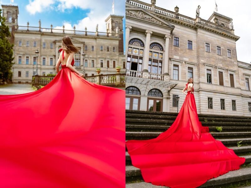 Unique flying dress photo shooting in Berlin - Practical Tips for Participants