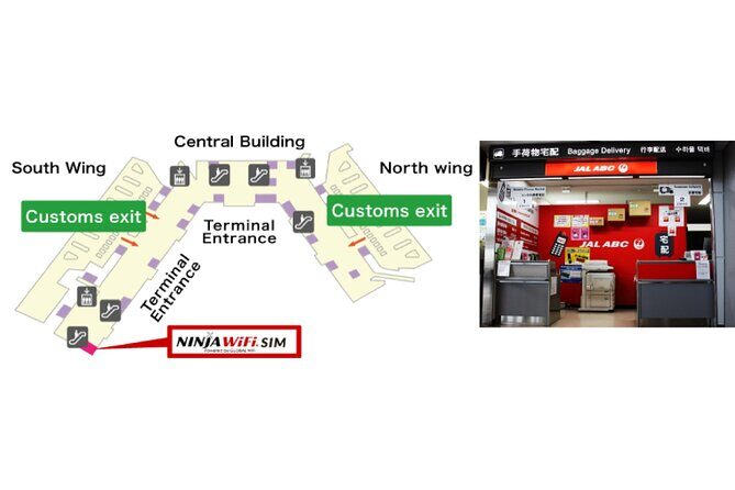 Unlimited 5G SIM card for Japan, Narita Airport - The Experience at Narita