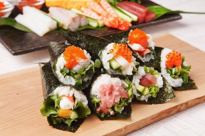 Unlimited Sake and Hand-Rolled Sushi Workshop - Key Points