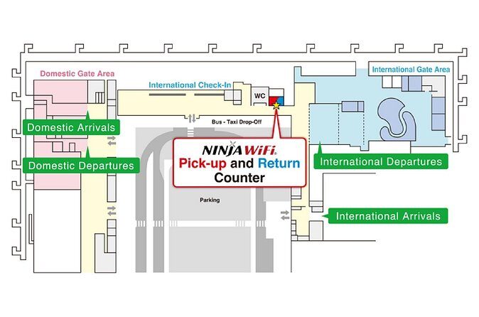 Unlimited WiFi Router in Kansai Airport Terminal 2 Pickup - Detailed Breakdown of the Experience
