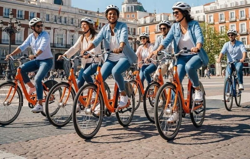 Unsual Madrid Tour by Bike or E-Bike & Hidden Gems - Key Points