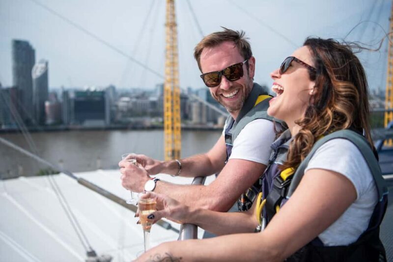 Up at The O2 Celebration Climb with Guide - Key Points