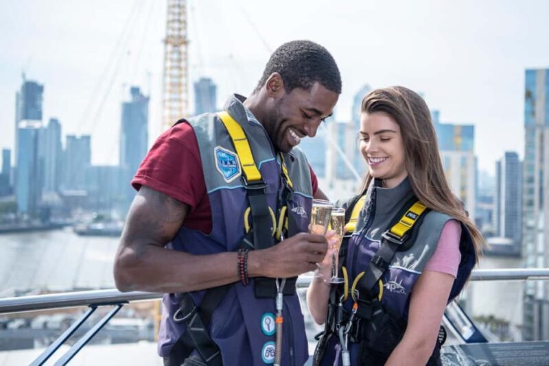 Up at The O2 Celebration Climb with Guide - An In-Depth Look at the Climb Experience