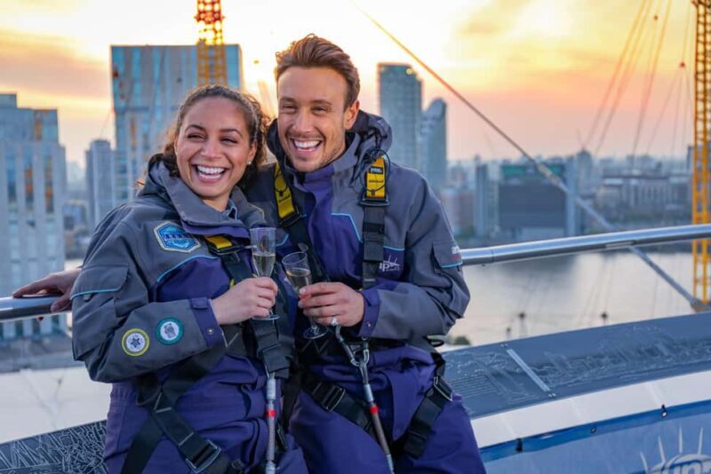 Up at The O2 Celebration Climb with Guide - Authentic Views and the Power of Perspective