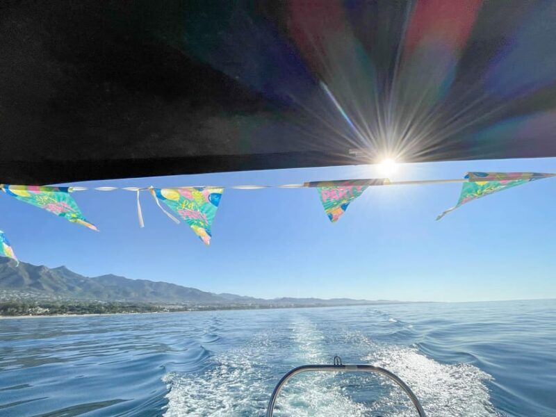 Up to 11 Pax enjoy the Marbella coast line on board - Is It Worth the Price?