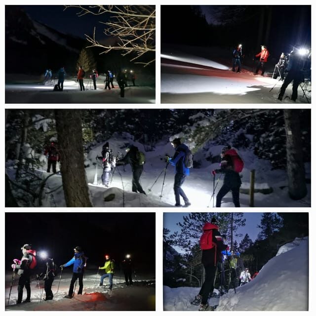 Upper Valsusa Valley: winter night walk with dinner at the Refuge. - Key Points
