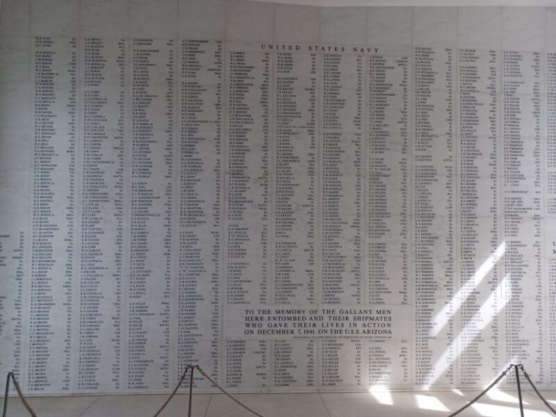 USS Arizona Commander's Narrated Multimedia Tour - 23 Stops - FAQ