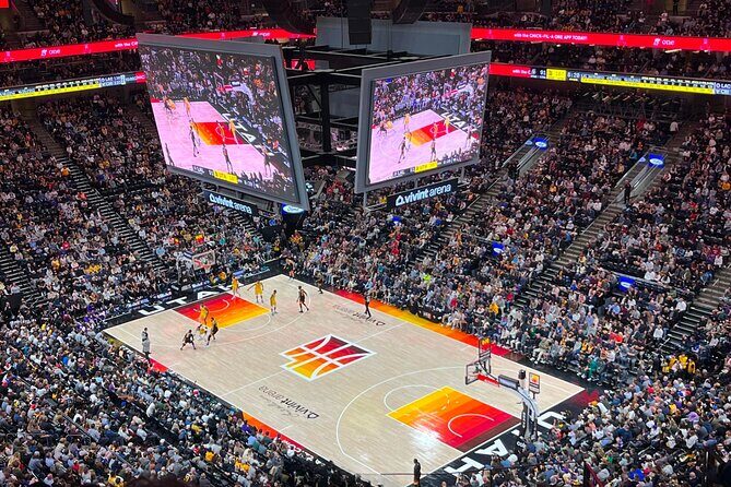 Utah Jazz Basketball Game Ticket at Delta Center - Experience the Thrill of a Utah Jazz Basketball Game at Delta Center