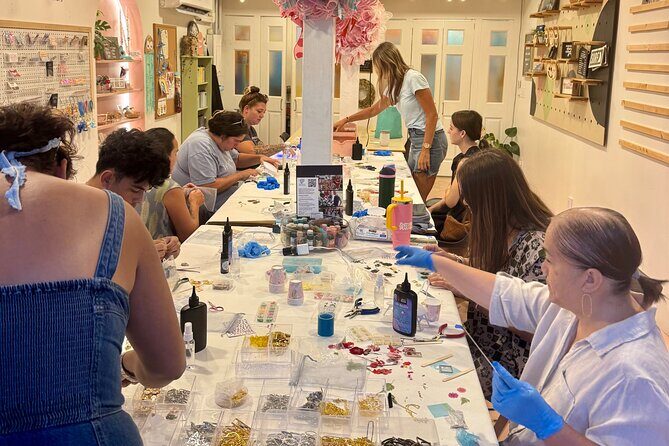 UV Resin Jewelry Set Workshop - Key Points