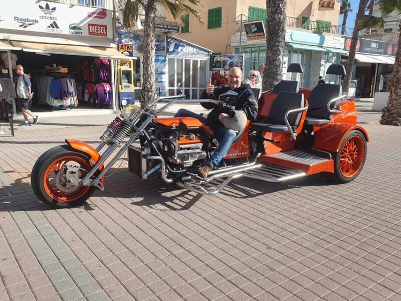 V8 Trike Tour mit Fahrer/Guide für max 4Gäste - An Overview of the V8 Trike Experience