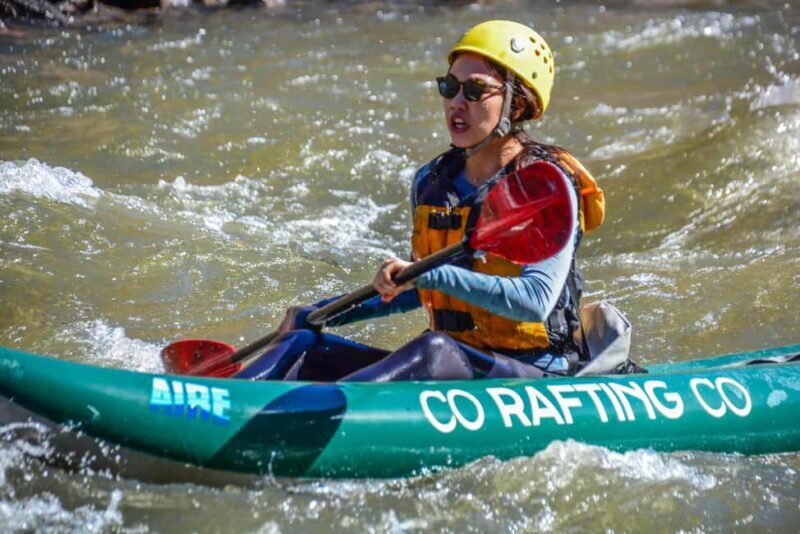 Vail CO: Kayak the Gorgeous Colorado River - guided 1/2 day - An Authentic Colorado River Float
