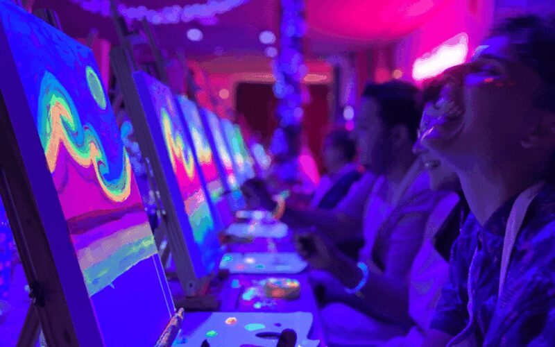 Valencia: Fluorescent painting workshop and wine - Final Thoughts