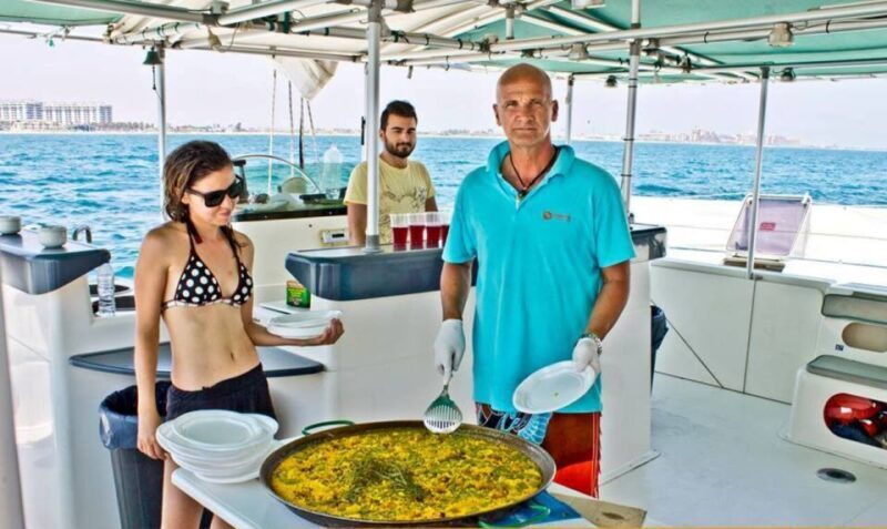 Valencia: Sailing Catamaran Cruise with Valencian Lunch - FAQs