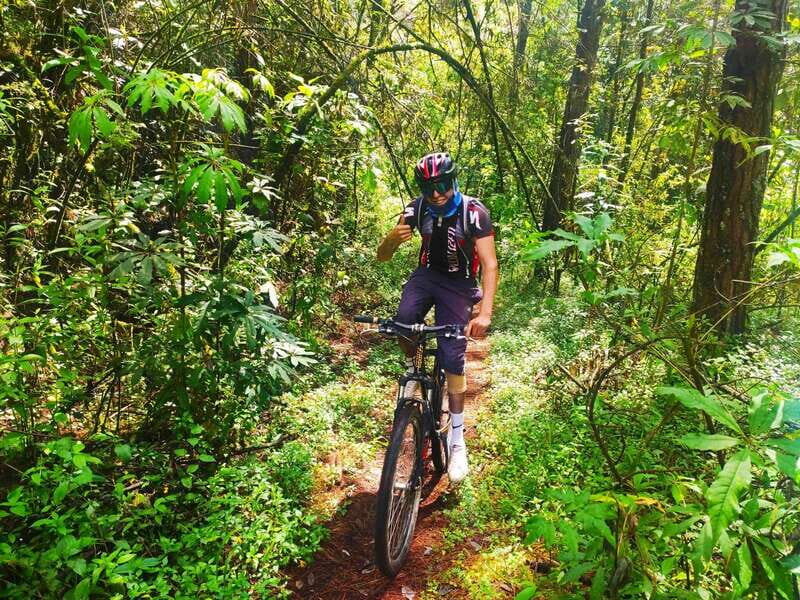 Valle de Bravo: Mountain bike route - Key Points