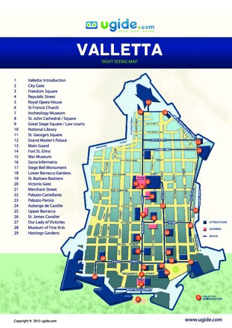 Valletta: Self-Guided Audio Tour, Map and Directions - What Makes This Tour Stand Out?