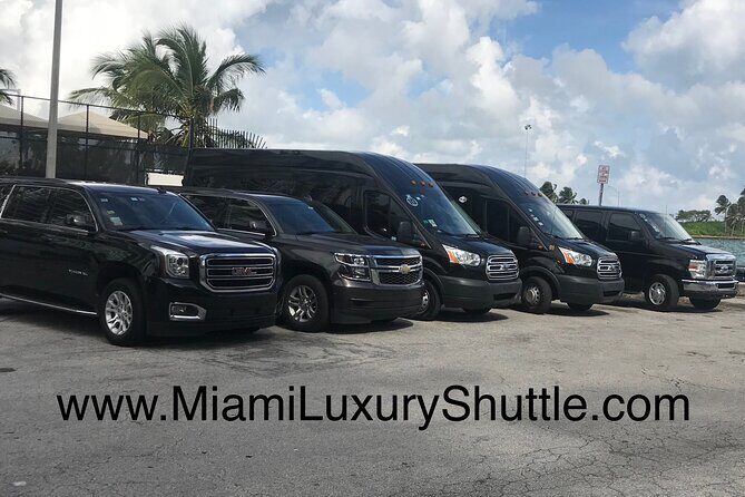VAN Mia Airport or Hotels to Miami Port or Hotels Up to 14pax - Reviewing the Customer Feedback