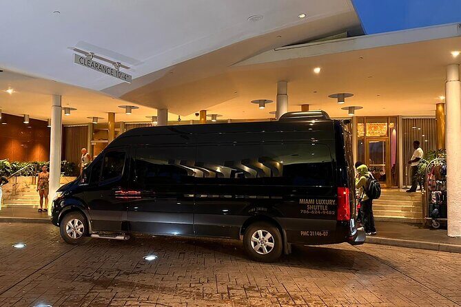 VAN Mia Airport or Hotels to Miami Port or Hotels Up to 14pax - Who Will Love This Service?