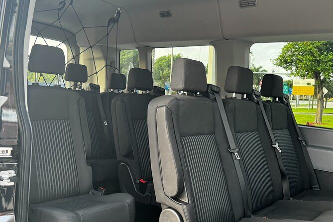 Van Up 14pax Ft Lauderdale / Hotel to Miami Port or Miami Hotel - Key Points