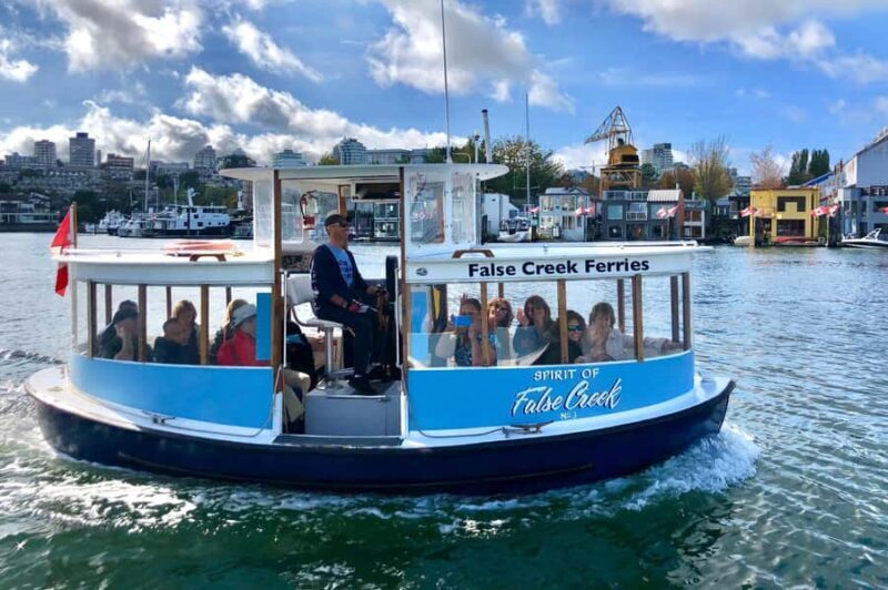 Vancouver: False Creek Electric Boat Tour - Key Points
